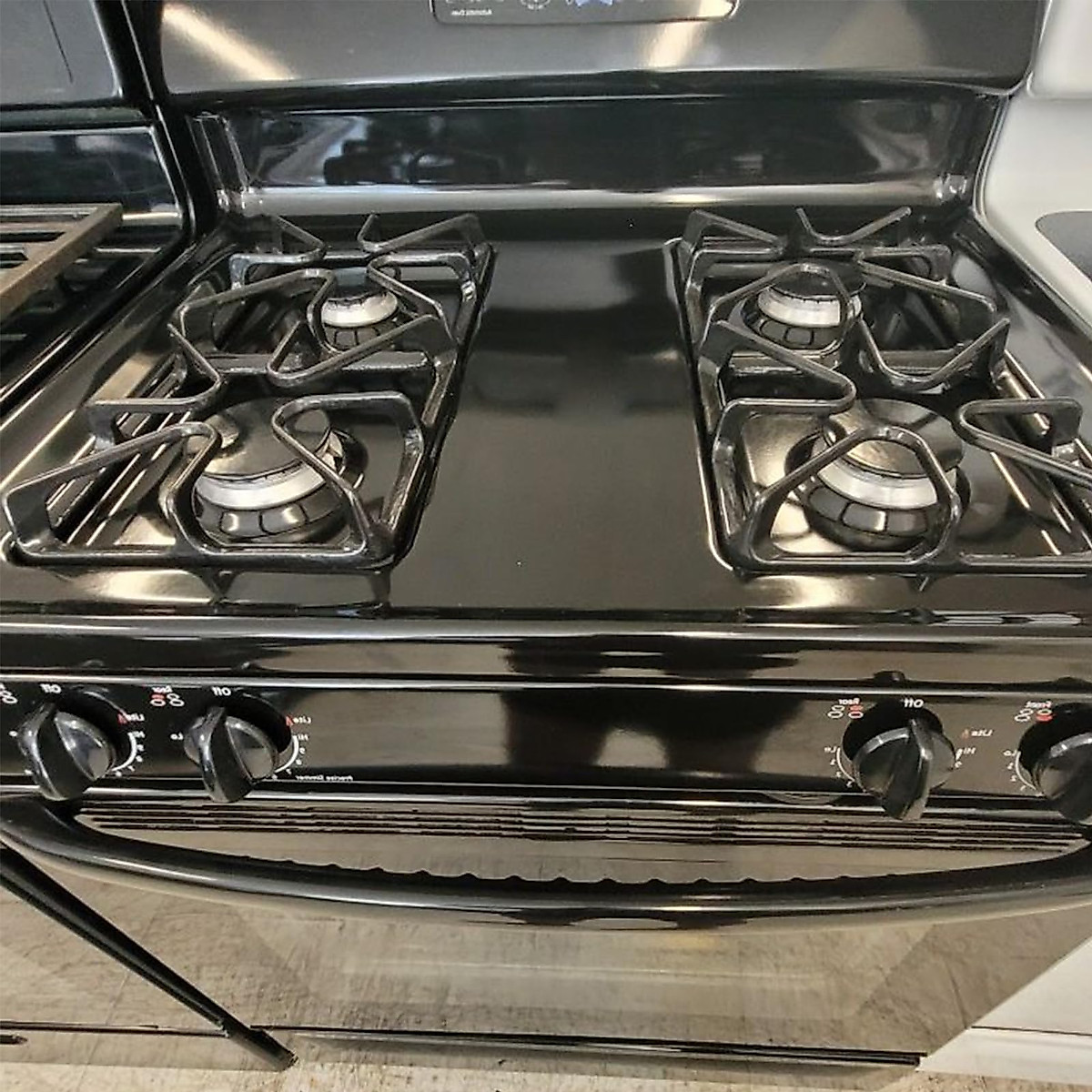 Upgraded WB31K10034 Grate Replacement Parts for GE Stove Parts XL44 Range Burner Grates 8.5 x 8.5 Inches GE Cooktop Parts Cast Iron Rack General Electric Range Parts Stove Top Grate 4 Pcs