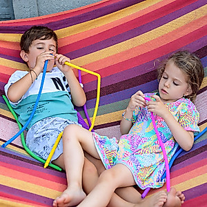 nutty toys 10pk Pop Tubes Sensory Toys (Mini) Fine Motor Skills Learning Toddler Toy for Kids Top ADHD Autism Fidget 2024 Best Preschool Boy Girl Gift Idea Unique Christmas Toddler Stocking Stuffers