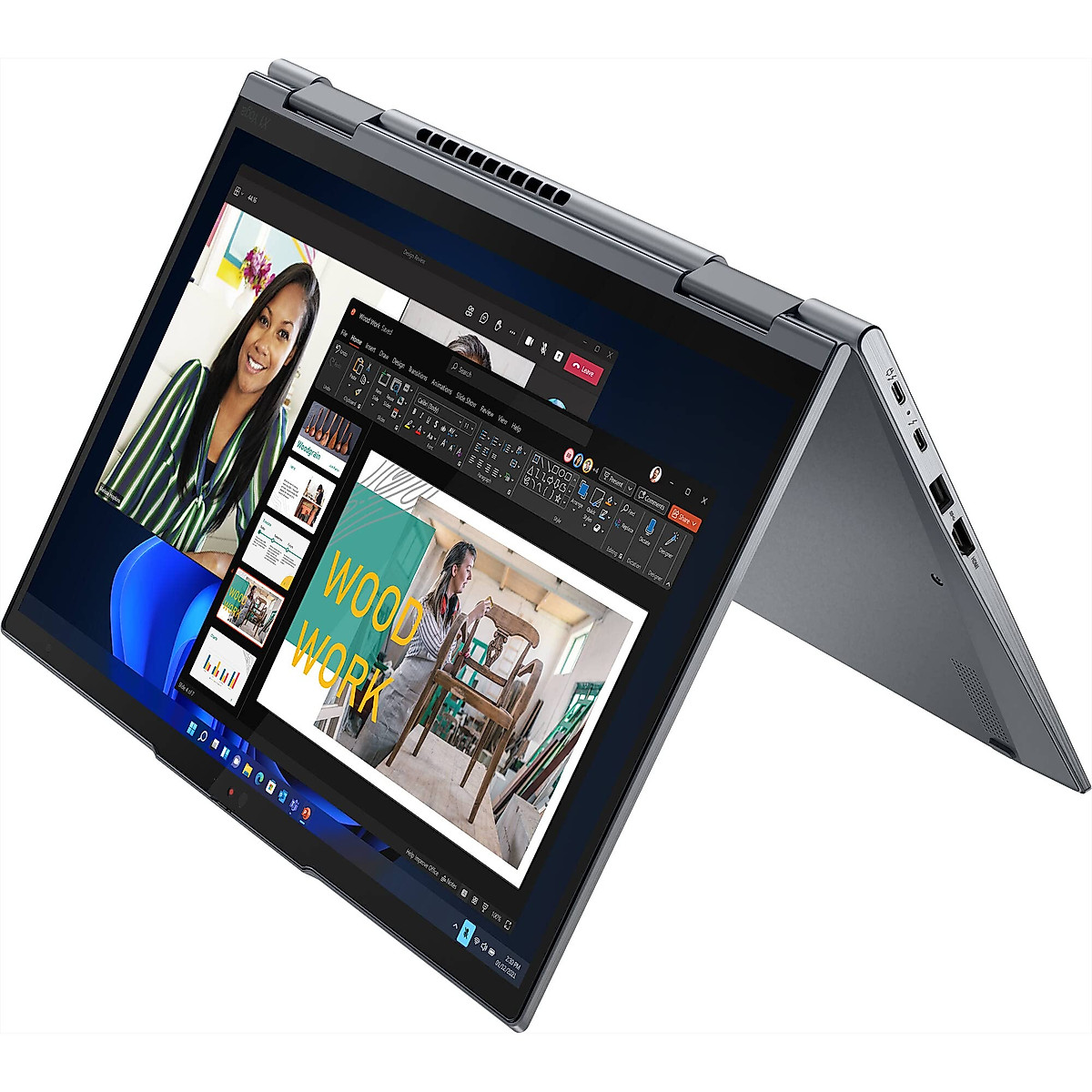 Lenovo ThinkPad X1 Yoga Gen 6 14" FHD+ IPS, Touchscreen, 500 Nits, 2-in-1 Laptop (Intel i7-1165G7, 16GB RAM, 2TB PCIe SSD, Backlit KYB, Fingerprint, 2 Thunderbolt 4, Active Pen, Win11P) w/DKZ Hub
