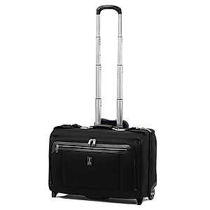 Travelpro Platinum Elite Carry-On Rolling Garment Bag, Men and Women, Shadow Black, 22-Inch