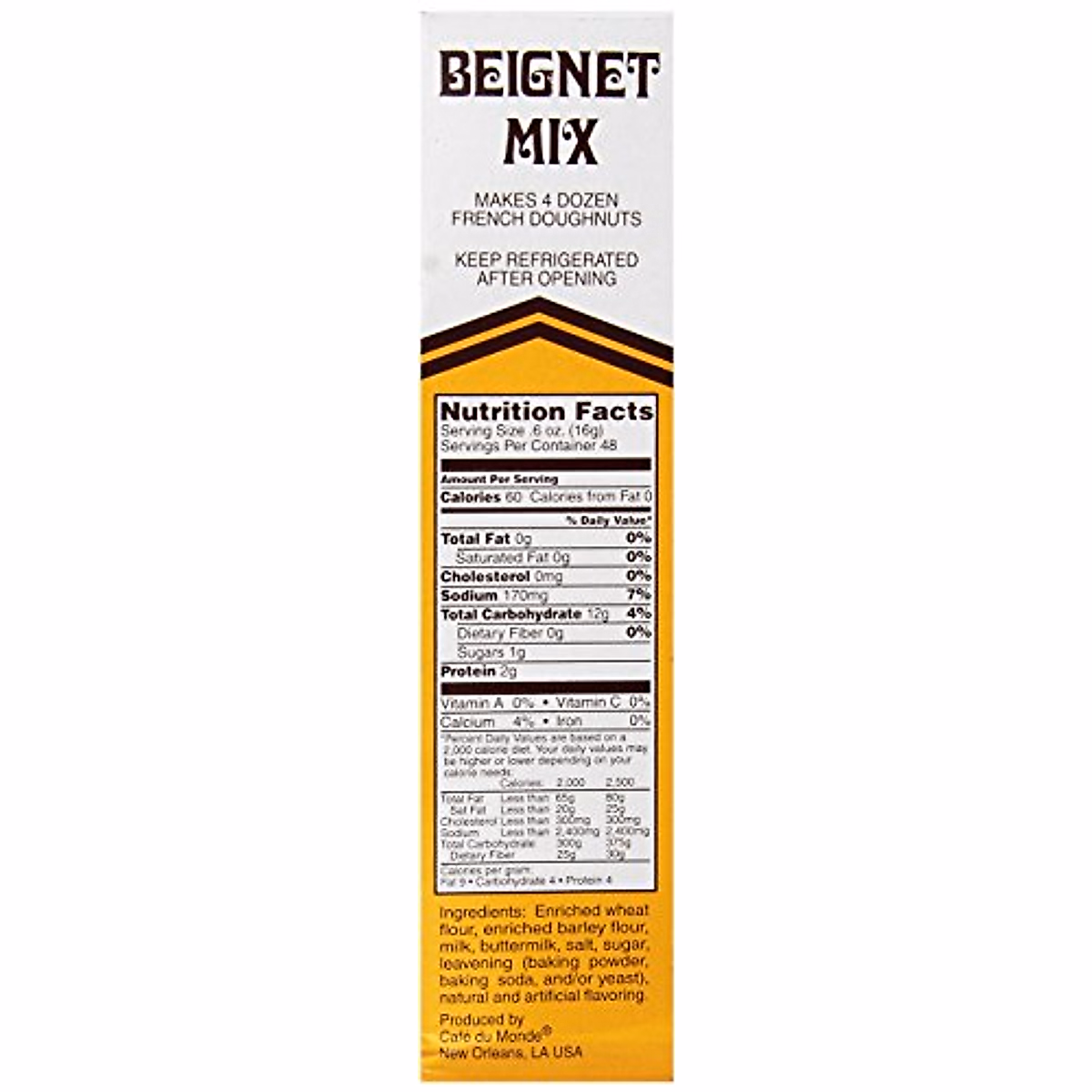 Cafe Du Monde Beignet Mix, 28 Oz (Pack of 1)