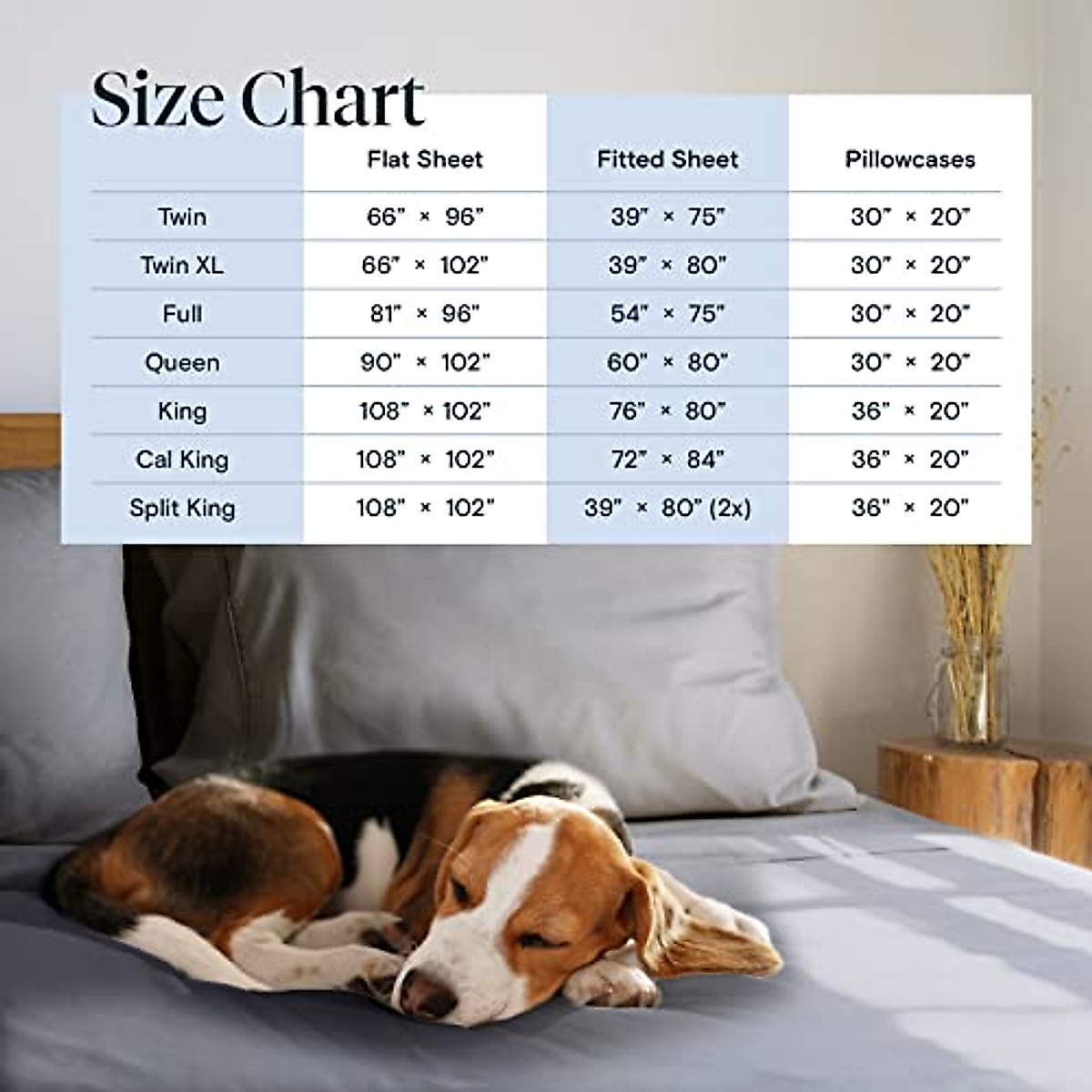 LuxClub 6 PC Queen Sheet Set, Bamboo Sheets Queen Size, Deep Pockets 18" Eco Friendly Wrinkle Free Cooling Bed Sheets Machine Washable Hotel Bedding Silky Soft - Light Grey Queen