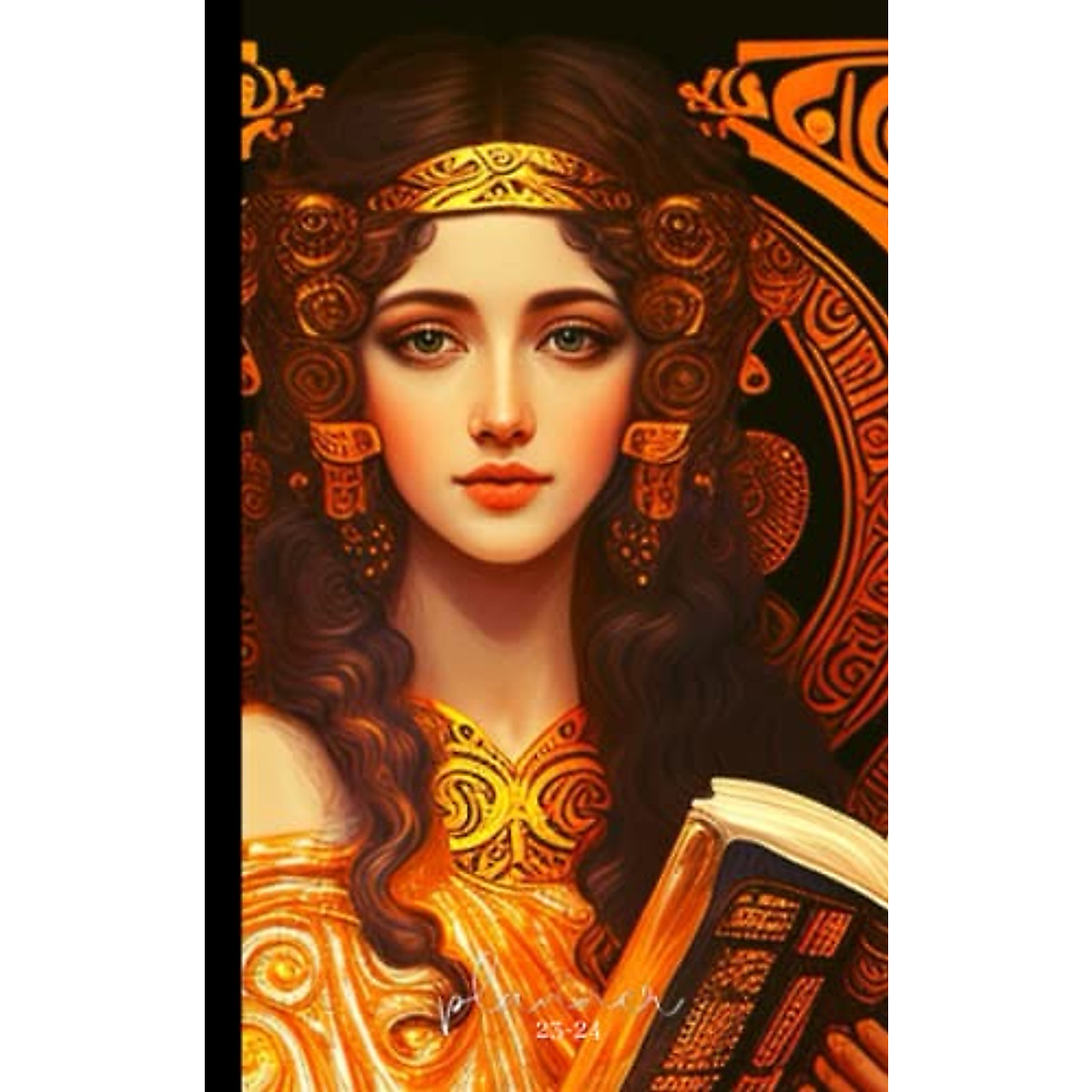2023-2024 PLANNER: "GODNESS ATHENA" Weekly planner. September 2023 to August 2024. Weekly. Annual, monthly and weekly calendar. Timetable. 6 x 9 inches. 139 pages.