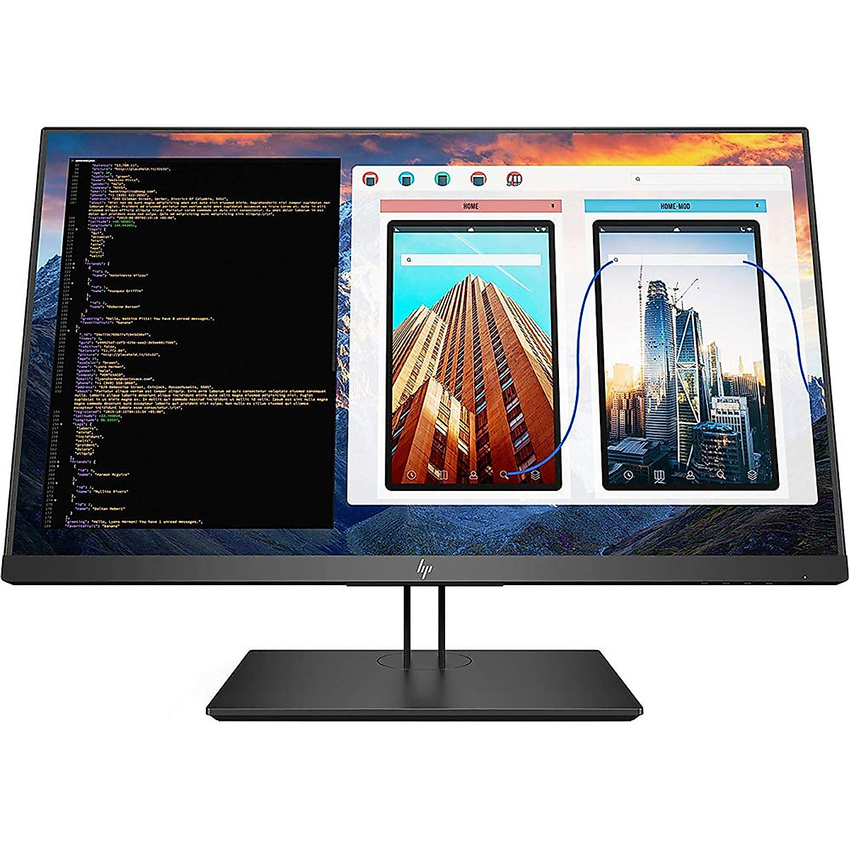HP Business Z27 2TB68A8 27 inches 4K UHD LED LCD (3840 x 2160) Monitor Black Pearl