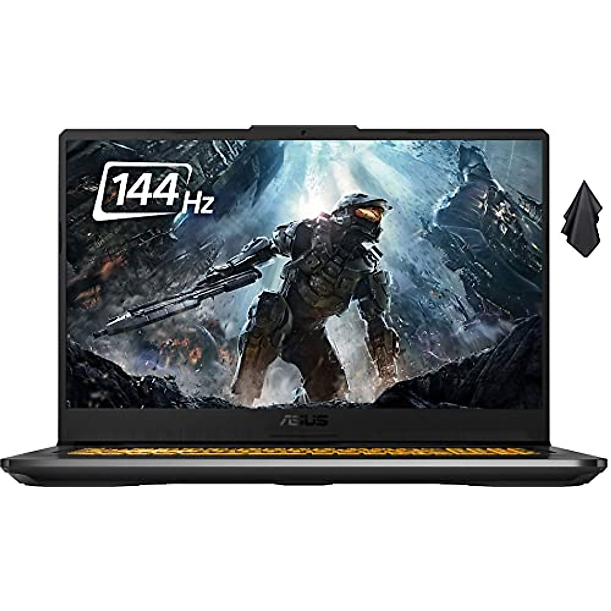 ASUS TUF FX706 VR Ready Gaming Laptop, 17.3" 144Hz FHD, Intel 11th Gen i5-11260H 6-Core Processor, NVIDIA GeForce RTX 3050, 16GB DDR4 RAM, 1TB PCIe SSD, RGB Backlit KB, Win10 + Microfiber Cloth
