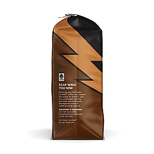 Death Wish Coffee, Medium Roast Ground Coffee, 6 pack