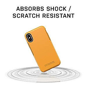 OTTERBOX SYMMETRY SERIES Case for iPhone Xs & iPhone X - Retail Packaging - FINE PORT (CORDOVAN/SLATE GREY)