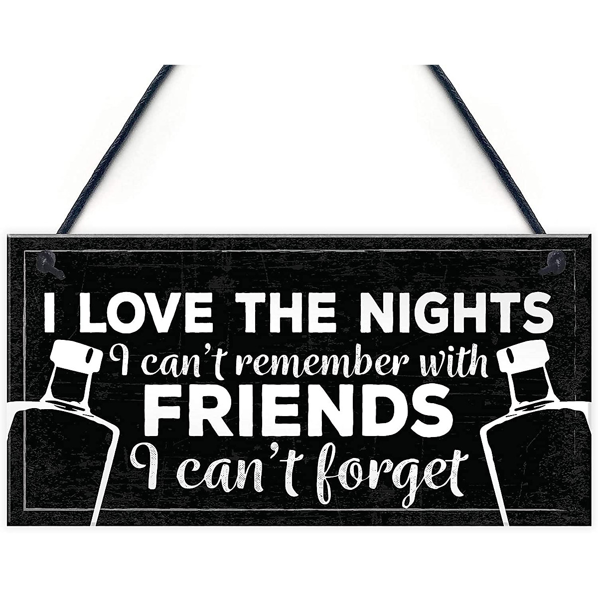 Funny Garden Signs Home Bar Beer Vodka Gin Alcohol Hot Tub Sign Friendship Gifts Wooden Sigs