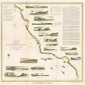 1852 Reconnaissance of the Western Coast of the United States from San Francisco to San Diego