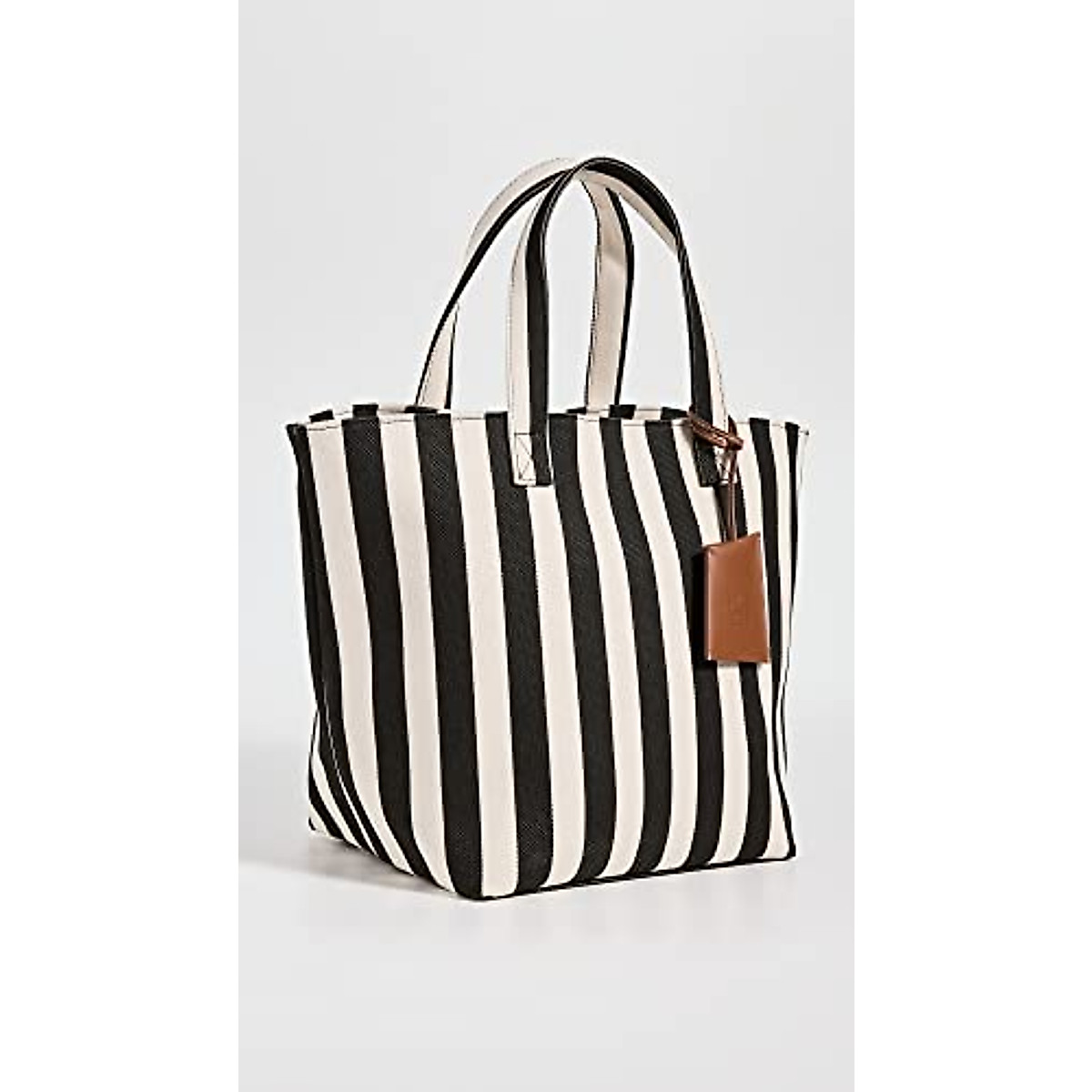 Little Liffner Women's Stripe Tote, Black/White, One Size