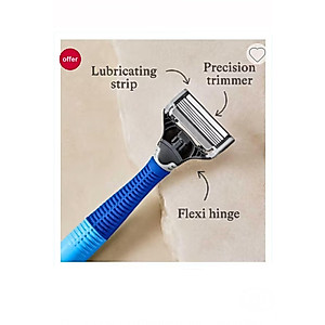 Harry's Razor With 2 Blade Cartridges Navy Blue