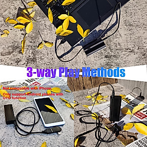 128GB Voice Activated Recorder, Long Battery Digital Audio Recorder, Portable Recording Devices, Voice Recorder with 2000 Hours Recording Capacity, 300 Hours Battery Time