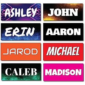 Custom Locker Magnet | School Locker Customization | Personalize Team Lockers | Employee Nameplate | Great Welcome Gift | Magnet for Workplace Cubicle | Personal Gym Locker Magnet