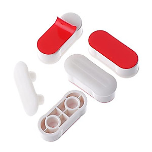 4Pcs Toilet Seat Stabalizer Antislip Gasket Set Bumper Bathroom Products Self-adhesive Increase The Height Toilet Seat Cushioning Pads