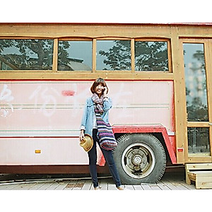 MOLLYGAN Women's Folk Style Canvas Sling Shoulder Bag Crossbody Bag Hobo (Color 4)