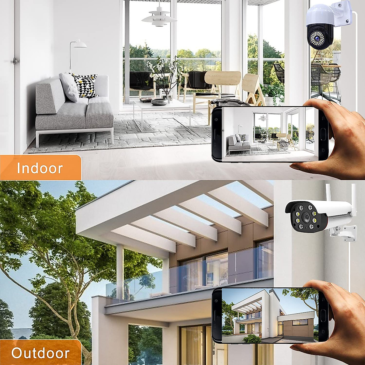 WILDHD DC Power Extension Cable 33ft 1.35mm x 3.5mm Compatible with 5V DC Adapter Cord for CCTV Security Camera IP Camera Standalone DVR (33ft DC3.5mm Plug White)