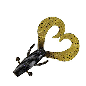 3.75" Cowboy Dark Pumpkin W/Purple, Black & Emerald Flake (7 Pack)