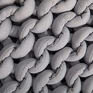 YHzxfz Chunky Knitted Weighted Blanket 60"x80" 20lbs Handmade Non-Shedding Thick Knit Throw Blanket Evenly Weighted Breathable Throw for Bed Sofa Chair Light Grey