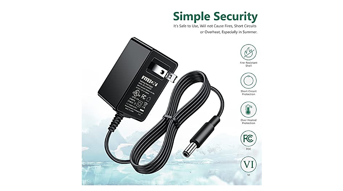 FITE ON 12V Replacement Battery Charger for Generac & More | UL Listed