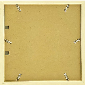 NIHO-JIUMA Picture frame for 30x30 diamond paintings,Diamond art kit frames, natural solid wood frame plexiglas (2 Packs)