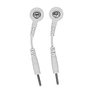 Electrodes Wires, Button Electrode Wires Reliable 20Pcs Promote Circulation for Treatment Devices