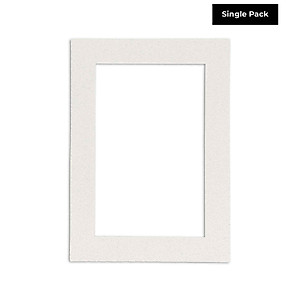 16x20 Bevel Mat Cut for 12x16 Photos - Acid Free Oyster Shell White Precut Matboard - for Pictures, Photos, Framing - 4-ply Thickness