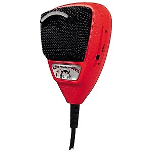 Astatic (302-10036 RD104E Road Devil Amplified 4-Pin CB Microphone, Black