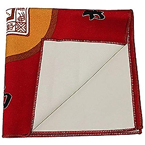 HengKaiSing 31.5" Table Cover - Slip Resistant Mahjong Game/Poker/Dominos/Card Tablecovers Table Top Mats 2 Pack (at Random Colors)