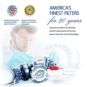 APEC Water Systems Ultimate RO-Hi Top Tier Supreme Certified High Output Fast Flow Ultra Safe Reverse Osmosis Drinking Water Filter System, 90 GPD