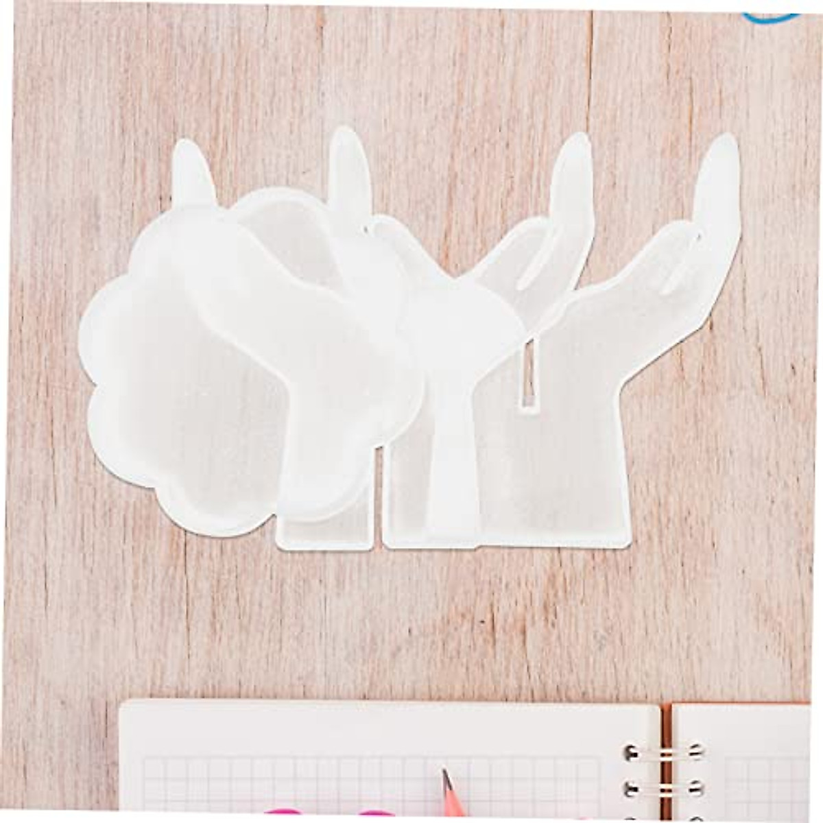 Didiseaon 1 Set Silicone Mold Candle Tray Silicone Tool Tray Monitor Stands Silicone Plate Holder Molds Jewelry Tree Silicone Display Stand Simple DIY Mold Handmade Craft Mold Silicone Die