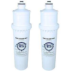 KleenWater Brand Filters Compatible with Everpure MC2 Compatible Filter, Replacement Cartridge for EV9612-56, Set of 2
