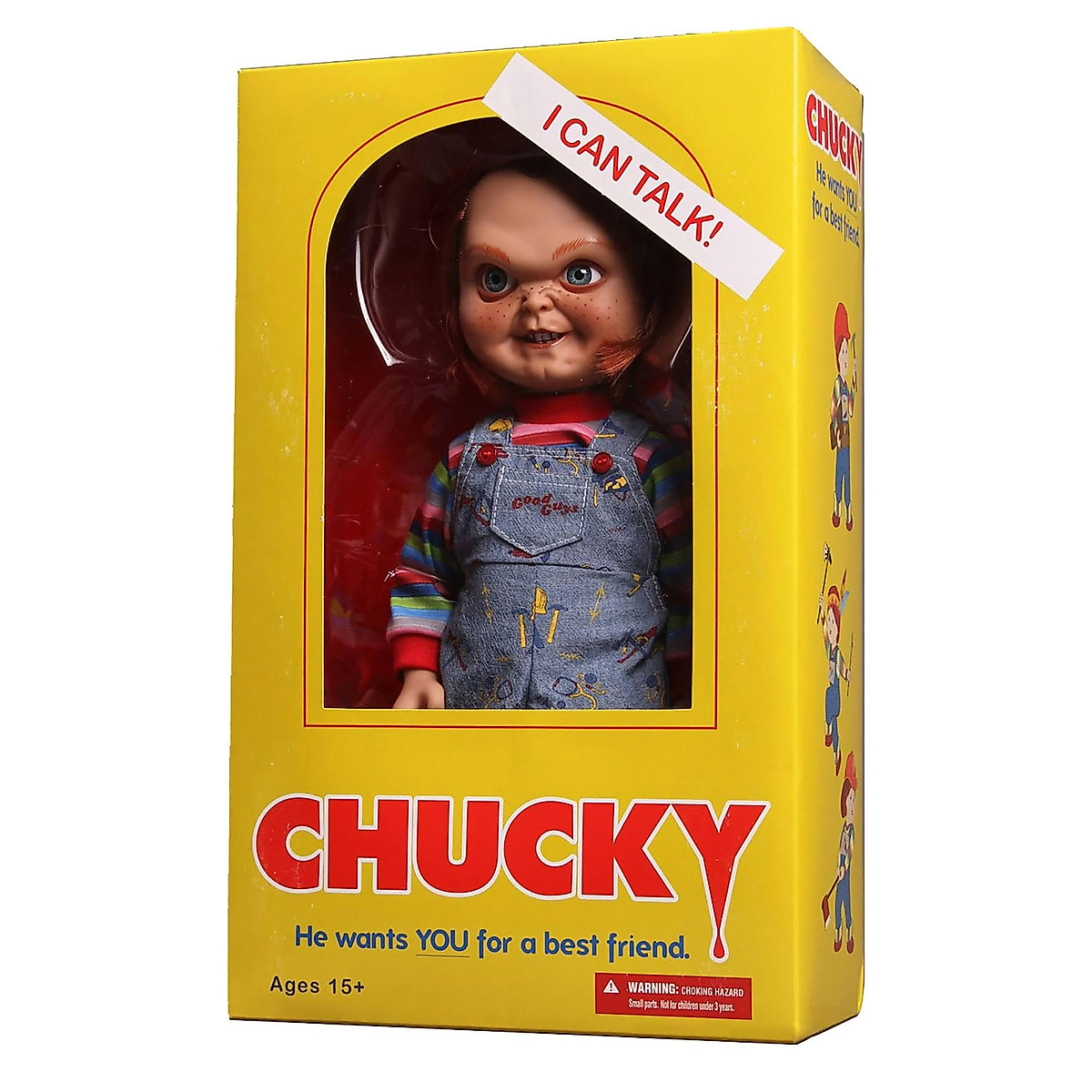 Mezco Toyz 15" Mega Good Guy Chucky Action Figure with Sound