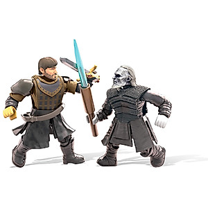 Mega Construx Game of Thrones Winterfell Defense Construction Set with Character Figures, Building Toys for Collectors (185 Pieces)