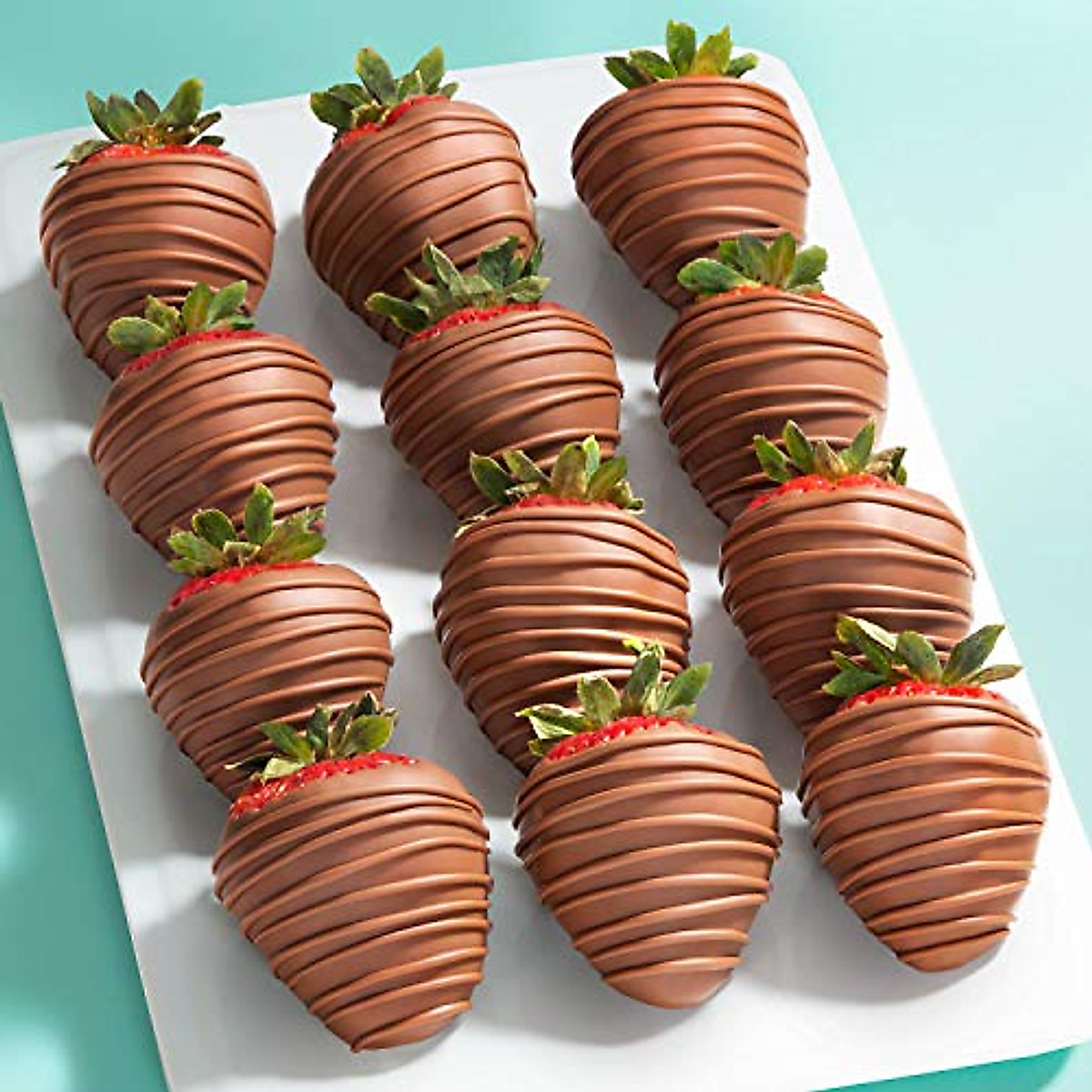 12 Magical Milk Chocolate Covered Strawberries