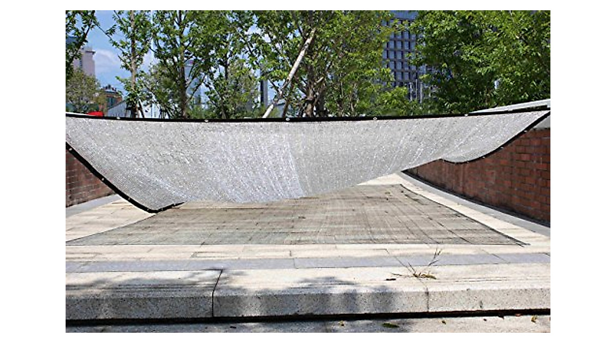Jesasy 70% Aluminet Shade Cloth Panels for Outdoor Climate Control