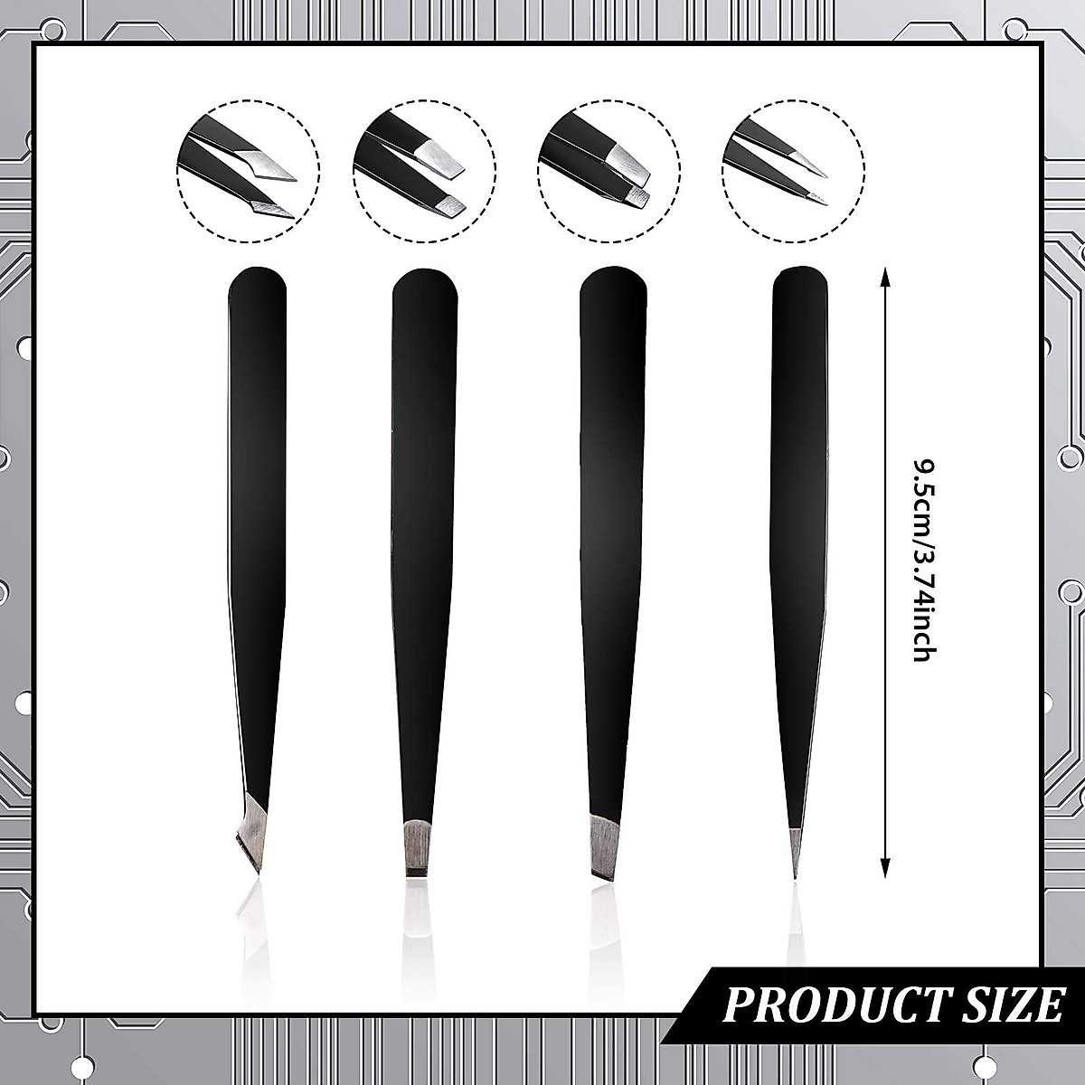 12 Metal Model Tool Kits Including 7 Metal Model Long Edge Bending Tools Tab Twisting Tool Cylinder Cone Shape Bend Assist 1 Clipper 4 Metal Tweezers for 3D DIY Metal Jigsaw Puzzles Assembly