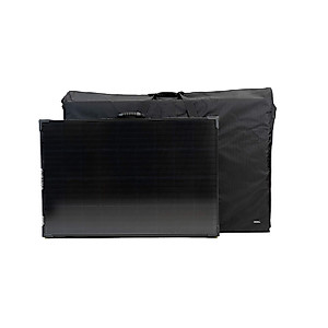 Mission Darkness Eclipse Faraday Bag for Solar Panels & Extra-Large Electronics // Military-Grade RF Shielding Case Designed for EMP CME Solar Flare Protection, Preppers, and Personal Security