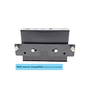 MICRO CONNECTORS, Inc. Aluminum Raspberry Pi 4 Model B Case with Fan, Black (RAS-PCS14-BK)