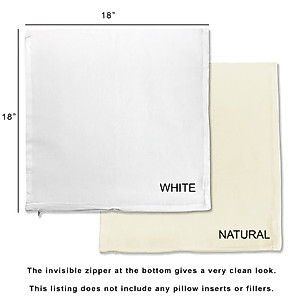 sockprints Mod Kappa Delta Pillow Cover 18x18 - Sorority Throw Pillow Covers - Sorority Accent Pillow - College Accent Pillow Sham