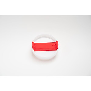 KOBI KUP Spill Proof 40oz Stainless Steel Double Wall Vacuum Insulated Tumbler with Handle, Straw Lid and Straw-RED