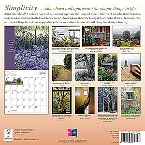 2021 Simplicity Inspirations for a Simpler Life 16-Month Wall Calendar