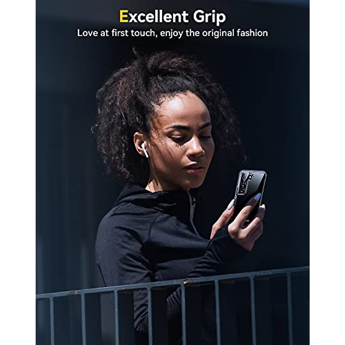 Humixx Samsung Galaxy S22 Crystal Clear Case, [20X Anti-Yellowing][Military Grade Shockproof] Soft Slim Fit Transparent Protective TPU Silicone Bumper Airbag Case Cover for Samsung S22 5G,Clear