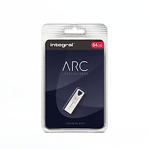 Integral 64GB Arc USB 2.0 Flash Drive