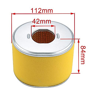 Harbot 16100-ZF6-V01 Carburetor with 17210-ZE3-505 Filter Gas Fuel Tank Joint Filter for Honda GX340 GX390 13HP 11HP 16100-ZF6-V00 Lawnmower Water Pumps