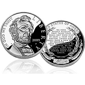 2009 P Presidential Coin & Chronicles Set - Abraham Lincoln Proof