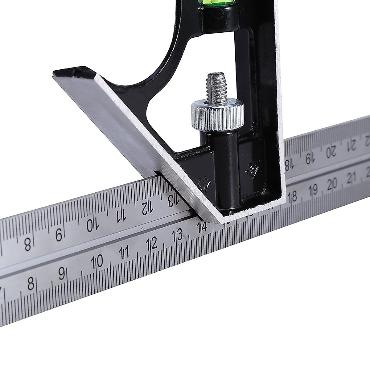 Combination Ruler Adjustable Stainless Steel Multifunctional Combination Try Set Kit Right Angle Ruler GD