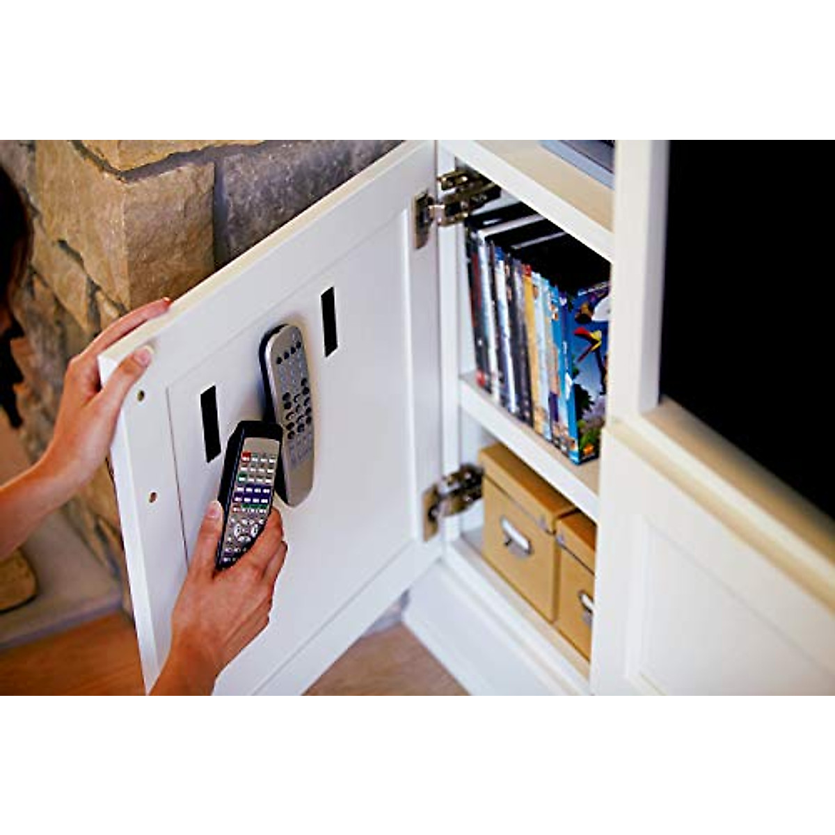 Scotch Multi-Purpose Hook and Loop Fasteners, 1 Roll, White, For Indoor Use, 3/4 in x 15 ft