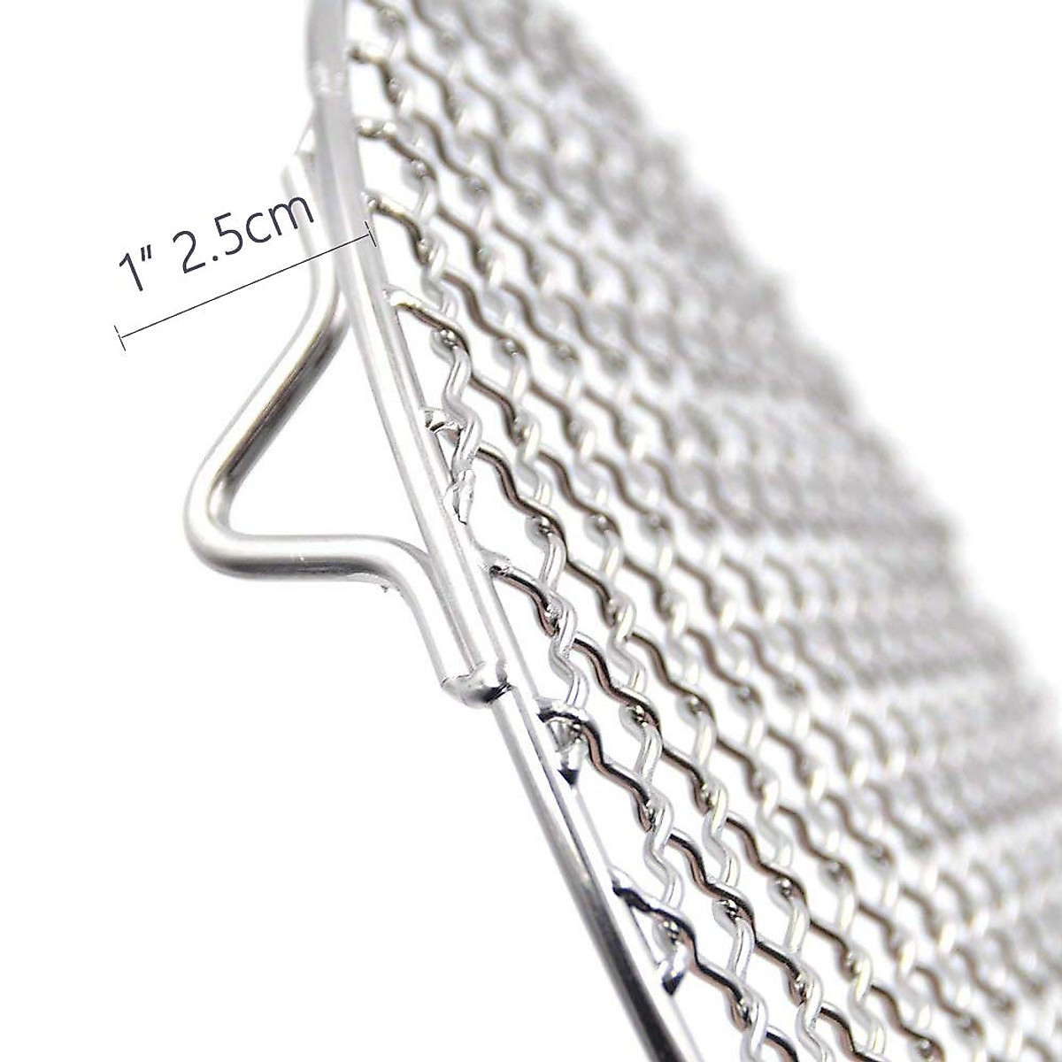 Turbokey Round Canning Rack Stainless Steel with Legs Dia 8.25" Heavyweight Cross Wire Steaming Cooling Barbecue Rack/Carbon Baking Net/Grill/Pan Grate (210mm/8.25")