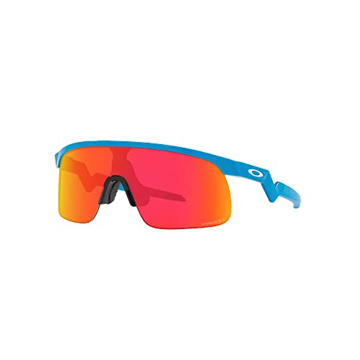 Oakley Youth OJ9010 Resistor Rectangular Sunglasses, Sky Blue/Prizm Ruby, 20 mm