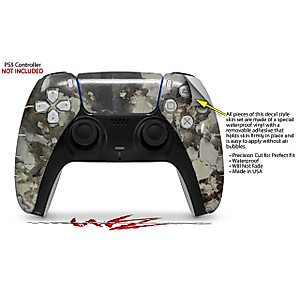 WraptorSkinz Skin Wrap compatible with Sony PS5 DualSense Controller Marble Granite 04 (CONTROLLER NOT INCLUDED)